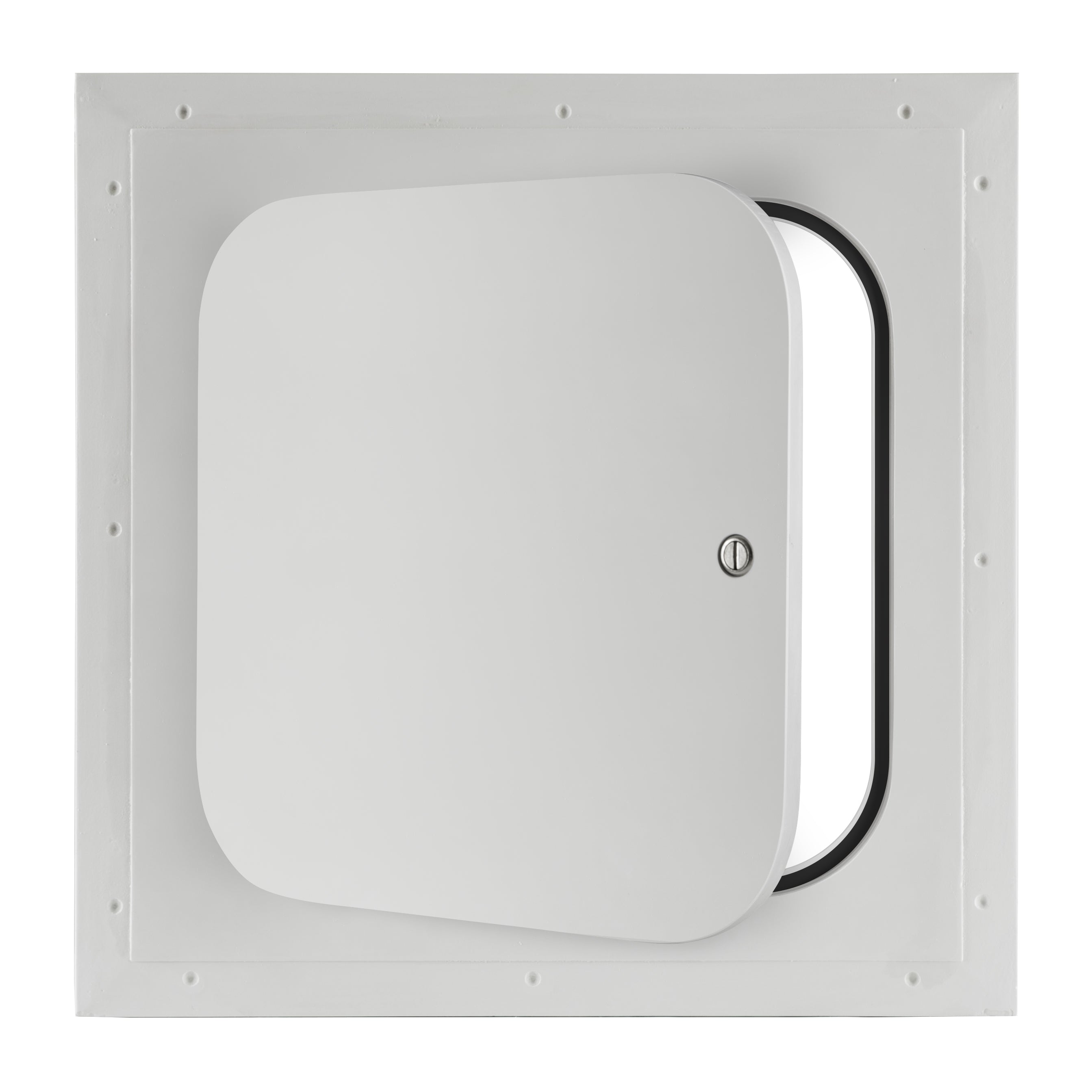 Hinged Access Panel with Keyed Latch 9"x 9" - Radius Corner – Form It ...